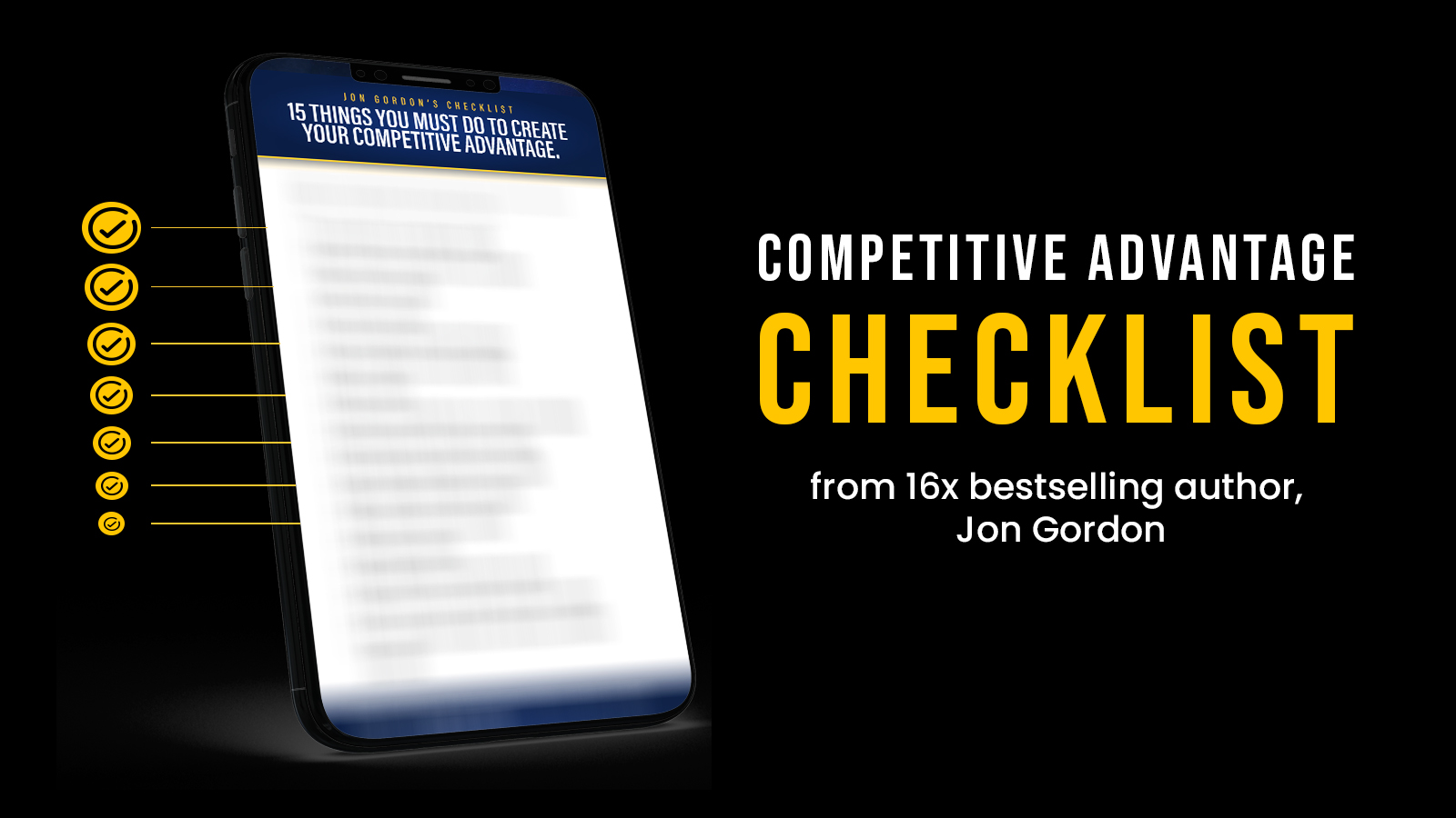 Competitive Advantage Checklist